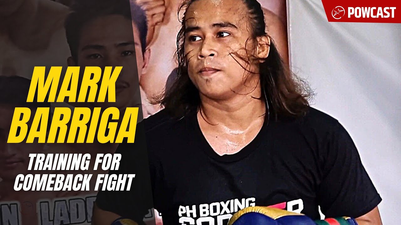 Mark Anthony Barriga Shows Off! | Training for a comeback fight! - YouTube