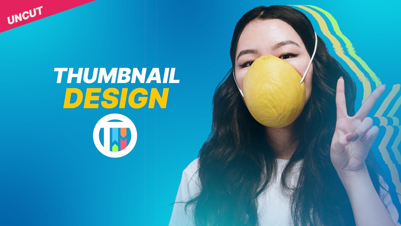 UNCUT - YouTube Thumbnail Design Process #1 - Vlog style covid ...