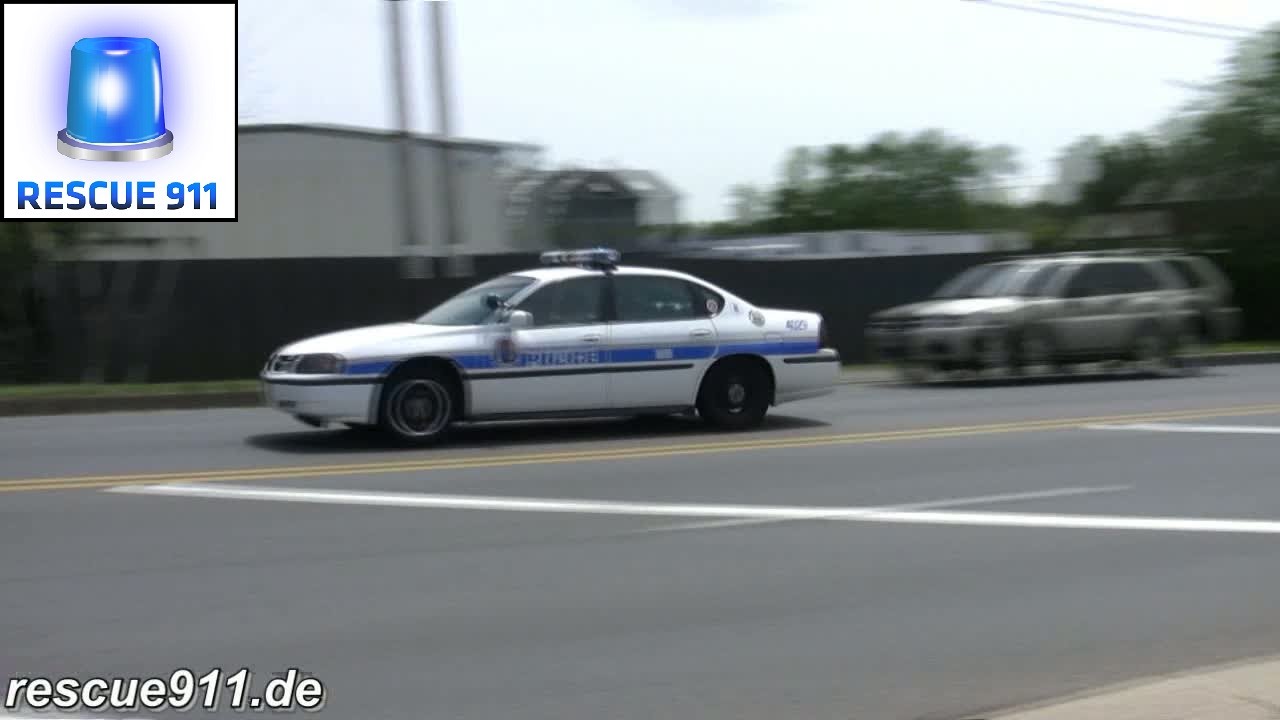 Police car PGPD - YouTube