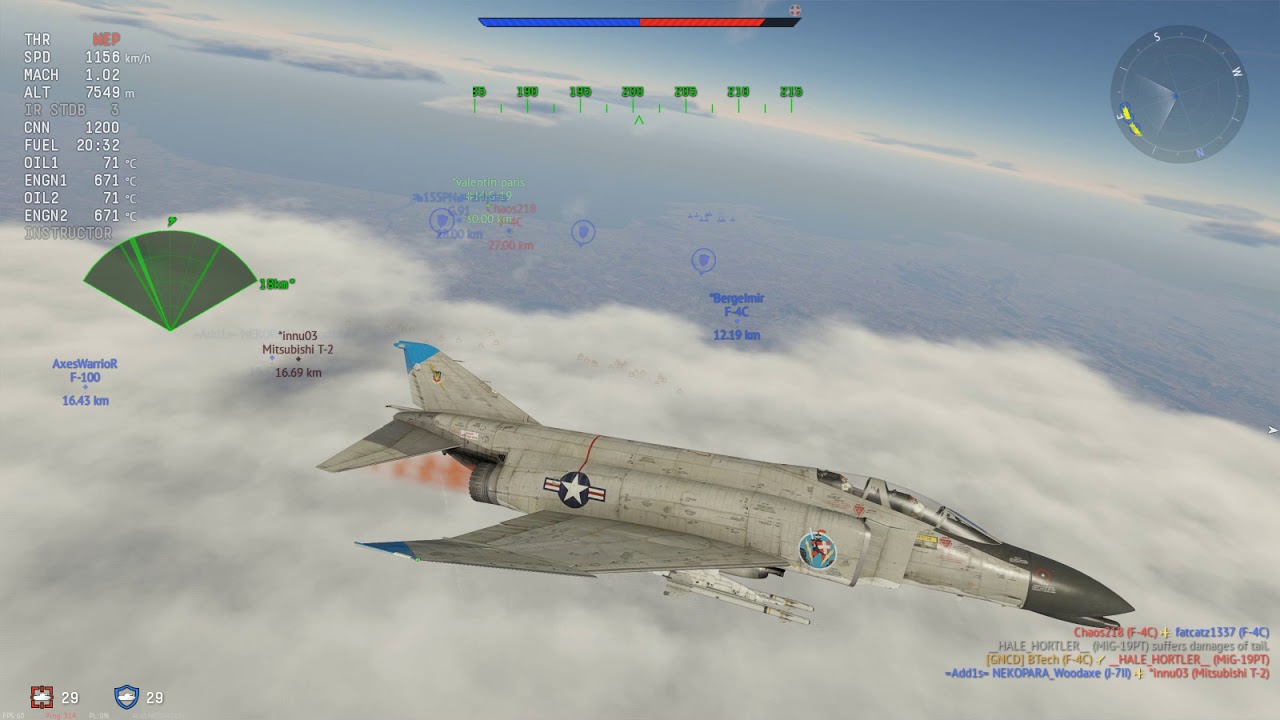 [Outdated] Example of slaving AIM-9B seeker to radar lock. - YouTube