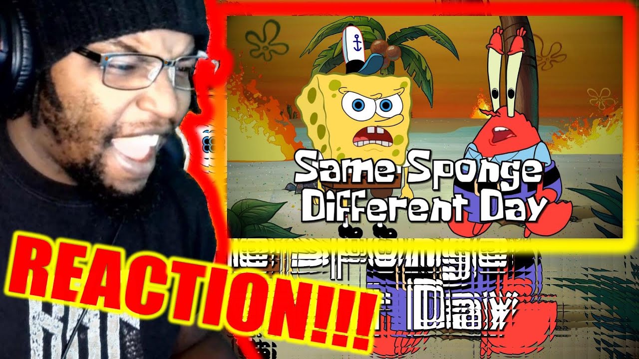SAME SPONGE DIFFERENT DAY Feat. Mr. Krabs / DB Reaction - YouTube