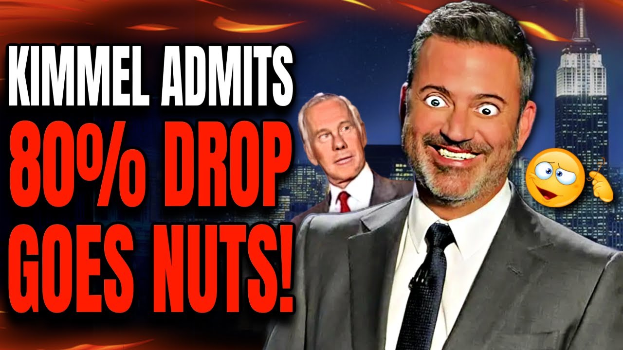 Jimmy Kimmel LOSES HIS MIND! Admits 80% DROP in ABC Views! Yet STILL ...