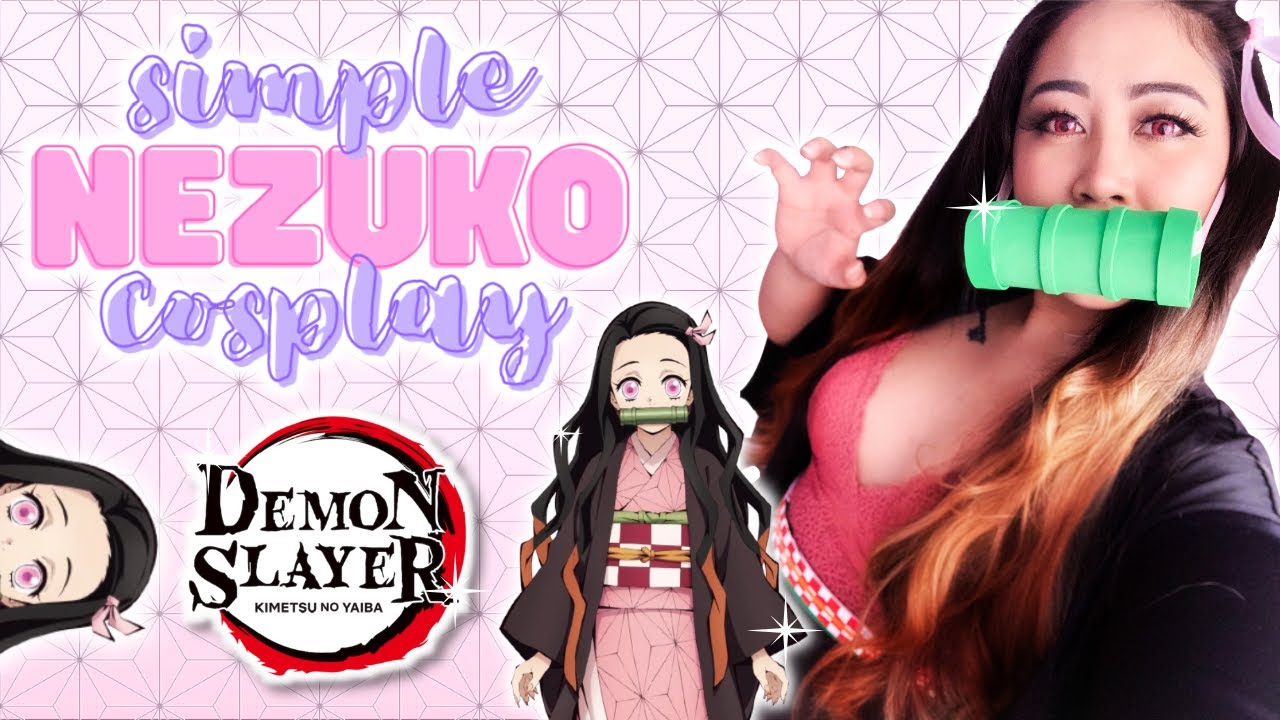 How To Create Nezuko Cosplay Accessories | PlayFaery - YouTube