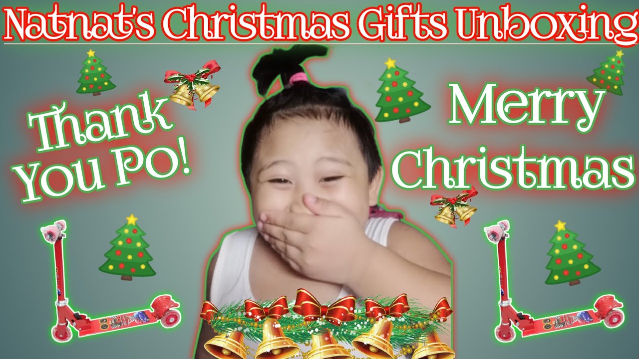 Natnat's Christmas Gifts Unboxing | BenjCabz - YouTube