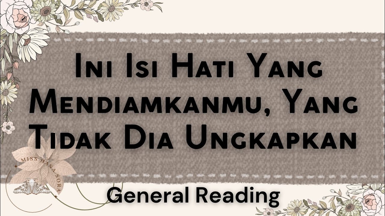 ISI HATI YANG MENDIAMKANMU 🙀 - YouTube