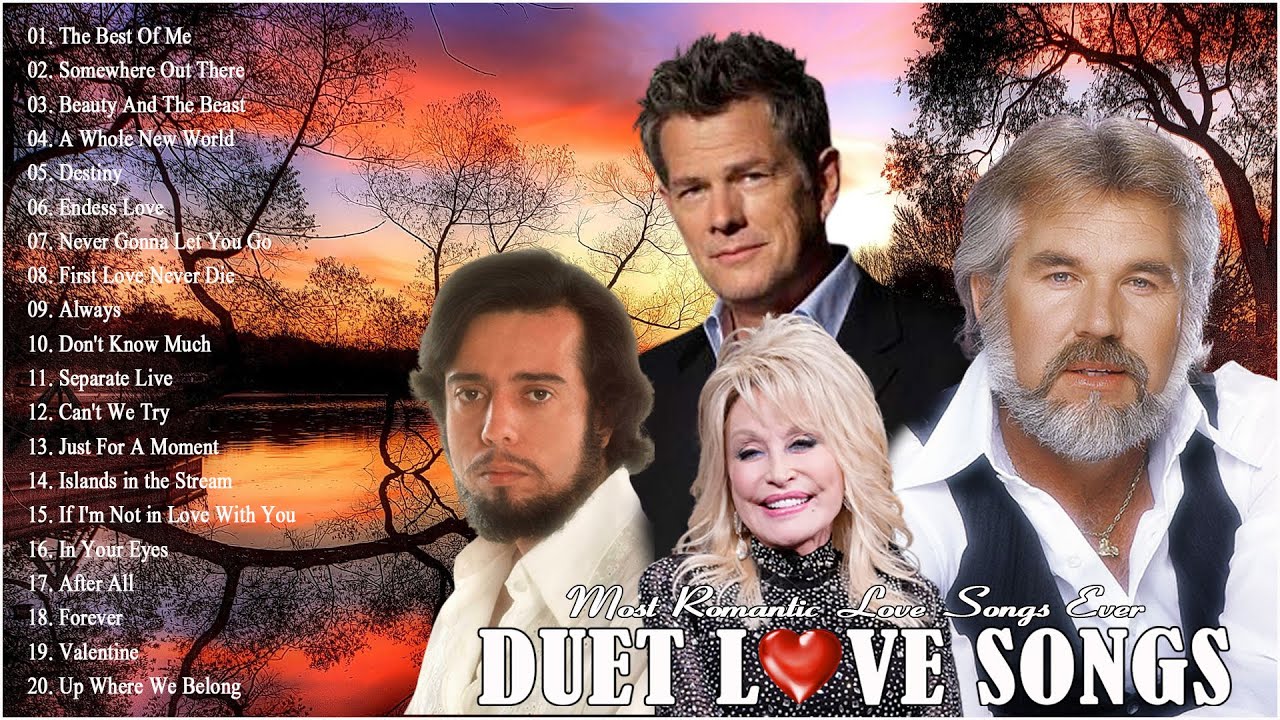 Duet Love Songs 70s 80's 90's Collection 💖 Best Duet Male & Female Love ...