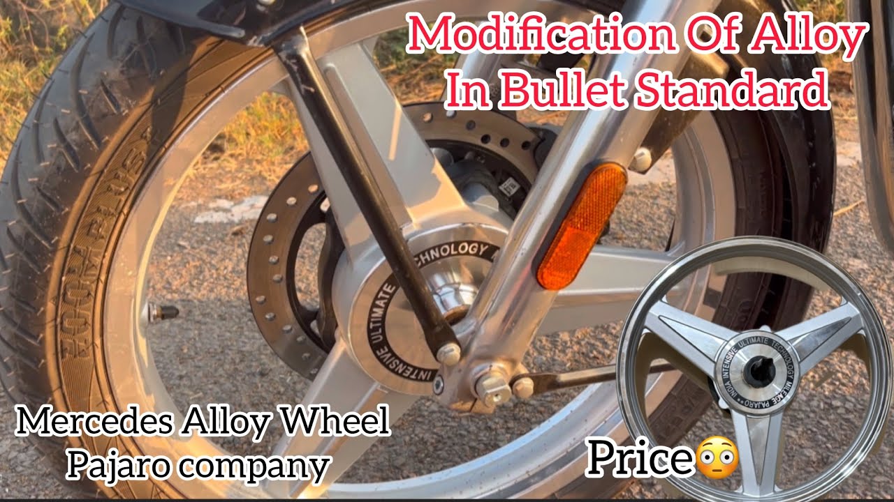Modification Of Alloy In Bullet Standard l Battalion Black Bullet 350 l ...