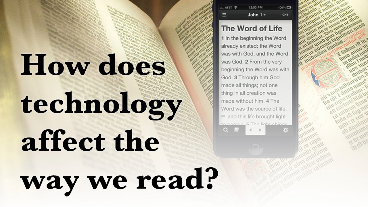 What effect does digital tech have on reading? - YouTube