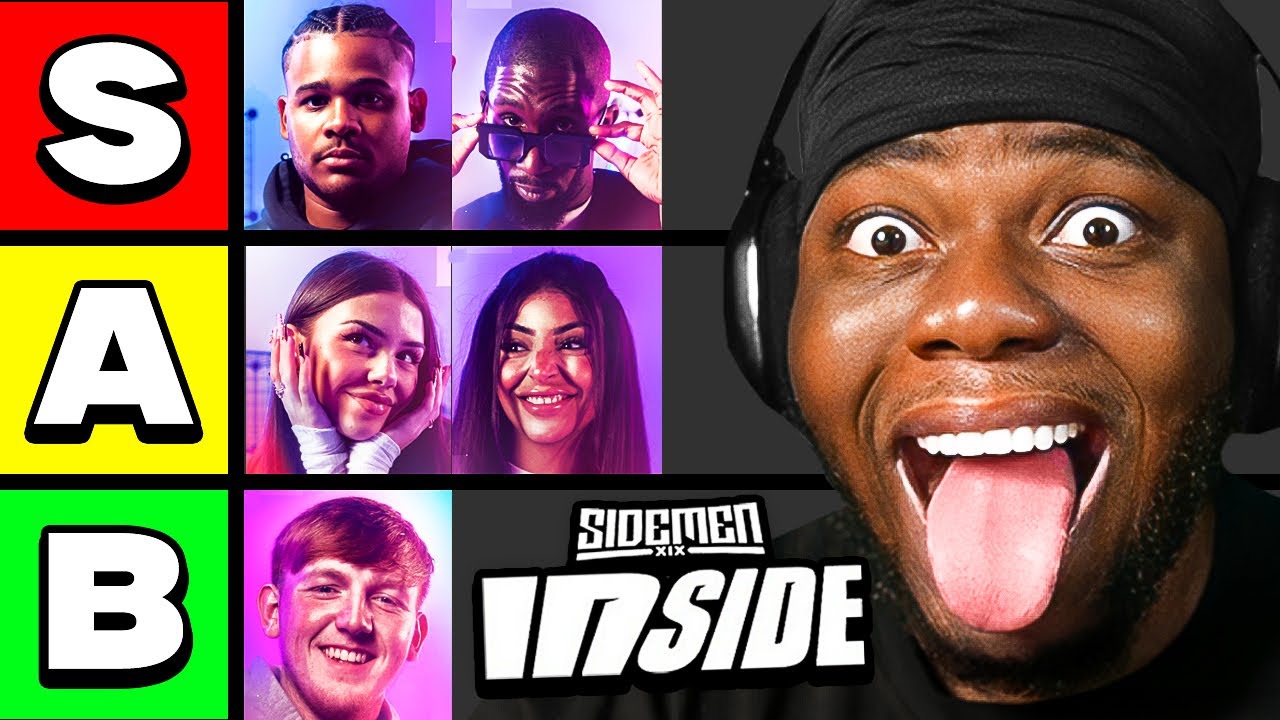 SIDEMEN INSIDE SEASON 1 TIER LIST! - YouTube