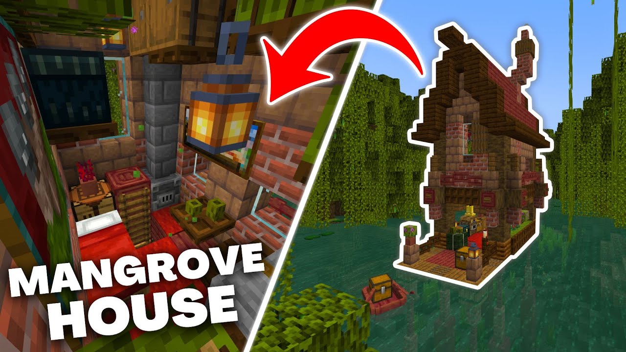 Minecraft 1.19: How to Build a Mangrove House | Simple Survival Starter ...