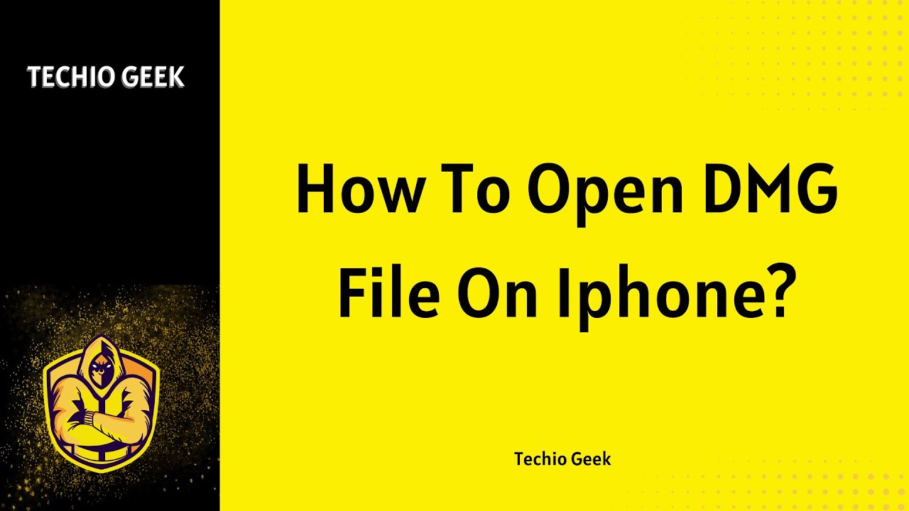 How To Open DMG File On Iphone? - YouTube