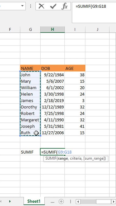Conditional sum | Sum if contains | numeric criteria | excel | #shorts - YouTube