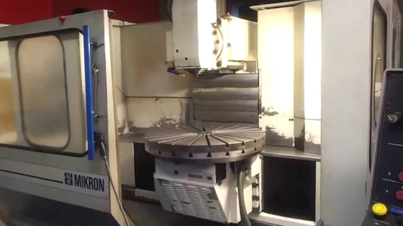 MIKRON WF 72C -1 - YouTube