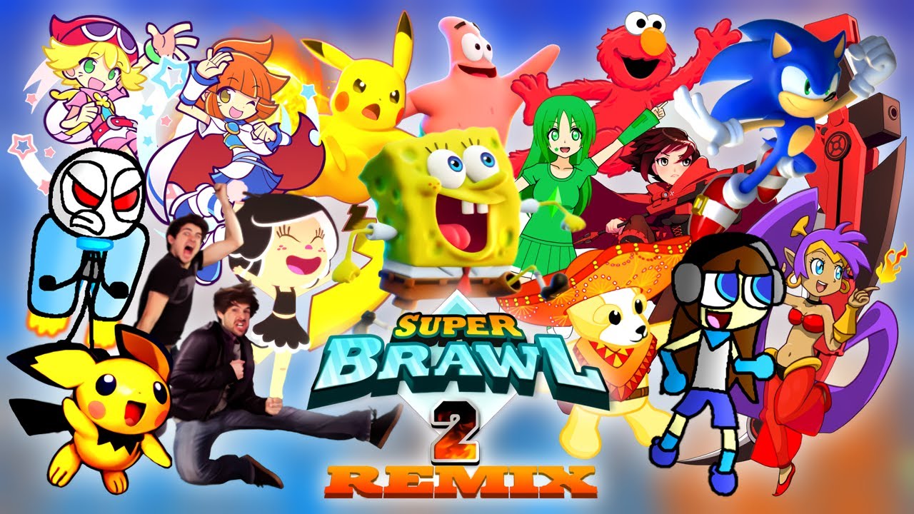 Super Brawl 2 Remix - Version 2 Release - YouTube
