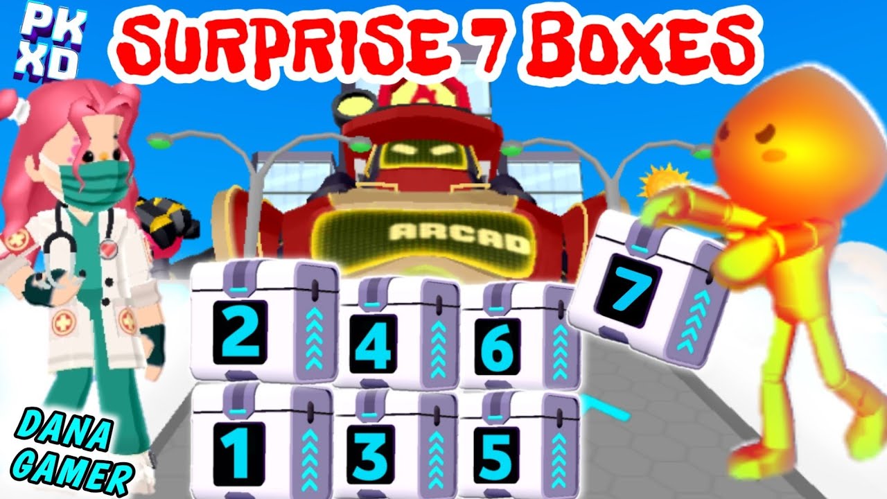 THE LOCATION OF THE NEW 7 SECRET BOXES IN PK XD ?! - YouTube