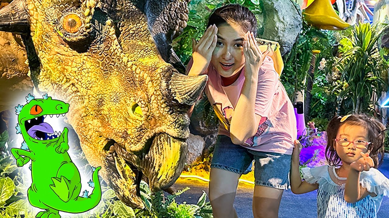 Changcady chơi trốn tìm cùng khủng long, phát hiện khu rừng rất nhiều ...