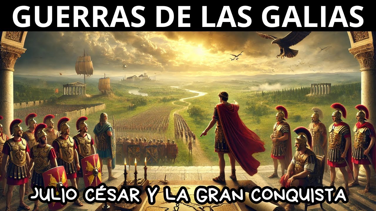 ⚔️🛡️ LA GUERRA DE LAS GALIAS | LA CONQUISTA DE JULIO CÉSAR | DOCUMENTAL ...