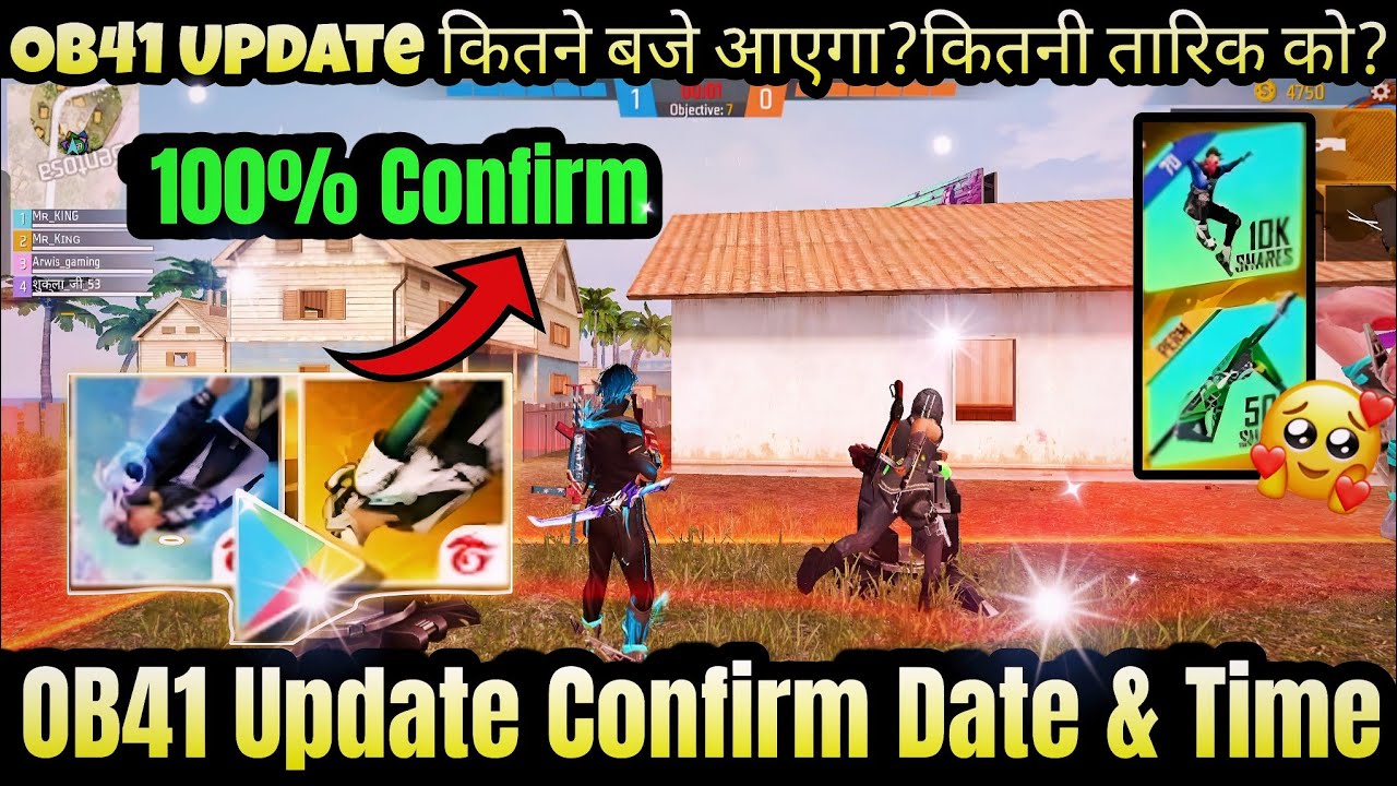Free Fire Ob 41 Update Date And Time | Free Fire Ob 41 Update Date ...