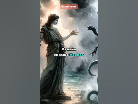 The REAL reason why Athena cursed Medusa... #shorts - YouTube
