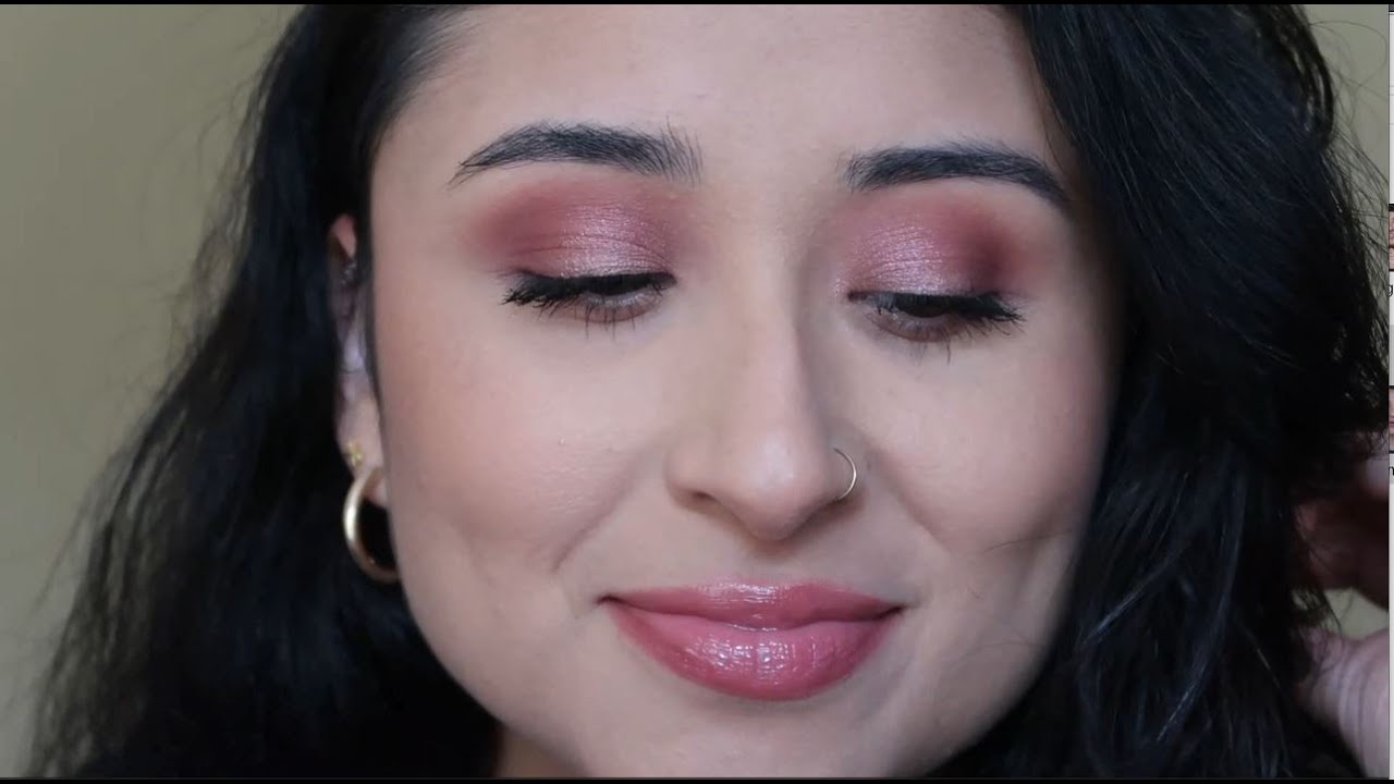 HOW TO GET A NATURAL PINK MAKEUP LOOK | VALENTINE'S DAY - YouTube