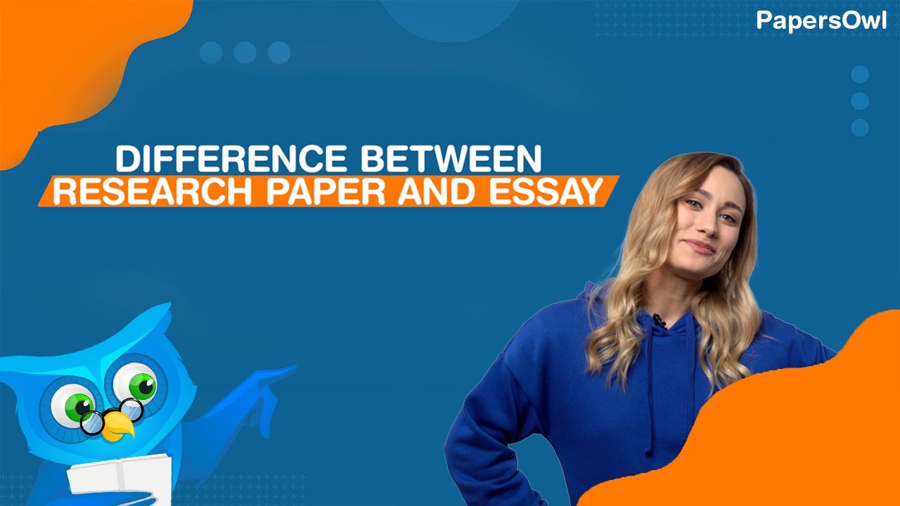 Difference Between Research Paper and Essay - PapersOwl - YouTube