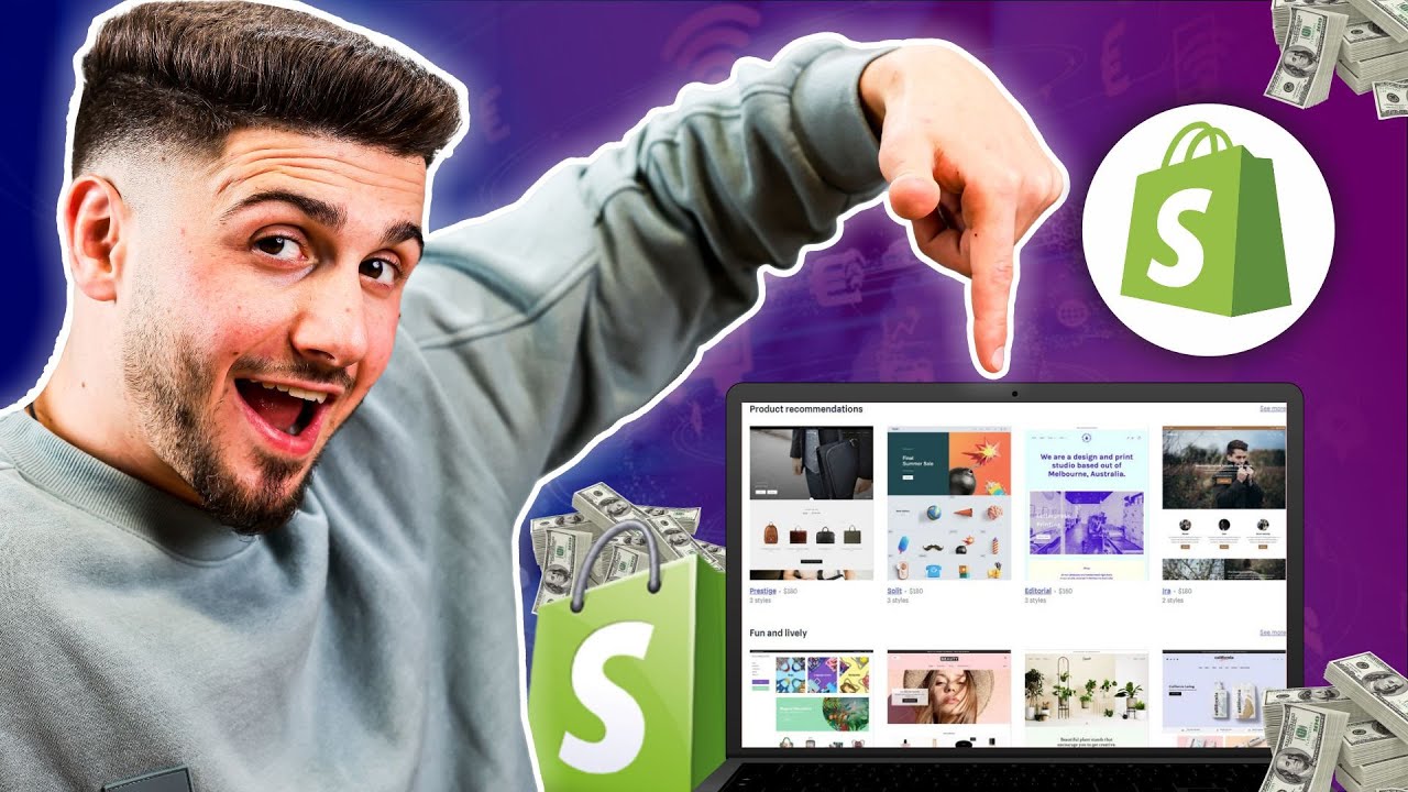 Shopify Tutorial: Start Your Dropshipping Business Today - YouTube