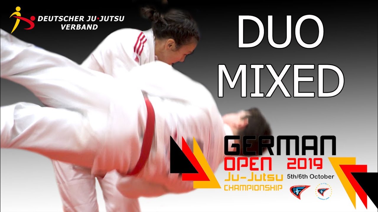 Duo Mixed - German Open 2019 Ju-Jutsu / Jiu-Jitsu - YouTube