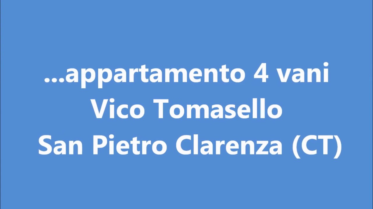 CENTRO IMMOBILIARE - VENDE - Appartamento quattro vani - San Pietro ...