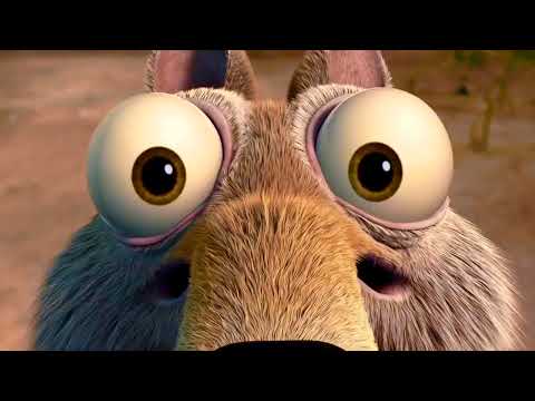 Ice Age 2: The Meltdown (2006) Scrat Fights Sid Ending Scene