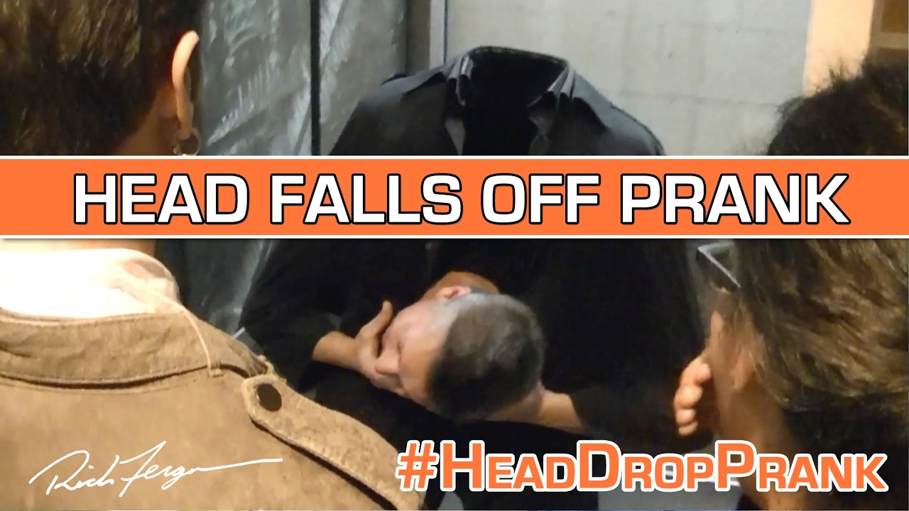 How to REMOVE YOUR HEAD Prank!! Easy HEAD DROP Trick Explained! - YouTube