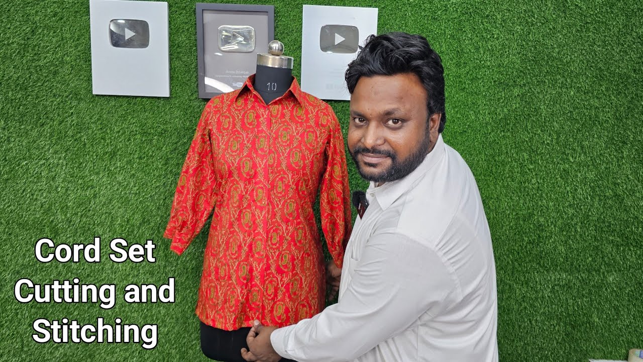 Cord Set Cutting and Stitching - YouTube