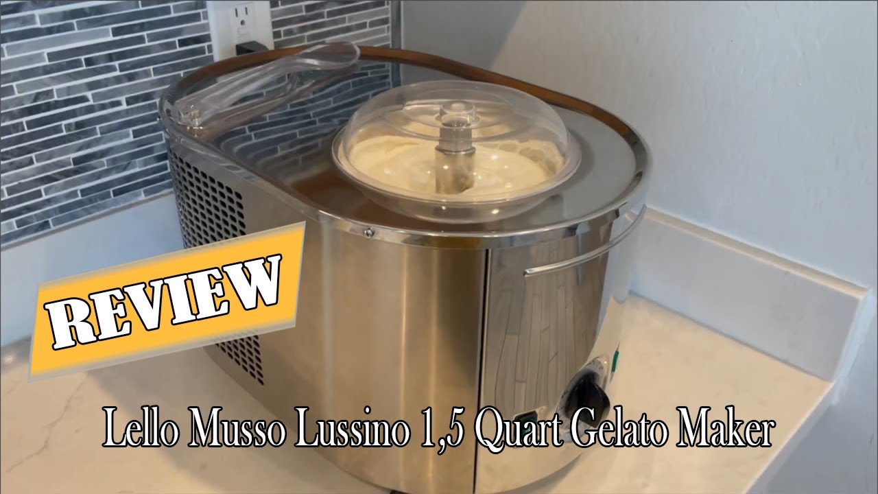 Lello 4080 Musso Lussino 1.5-Quart Gelato Maker Review - Is It Worth It ...