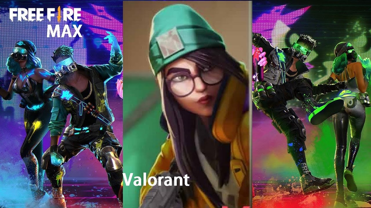 valorant and free fire - YouTube