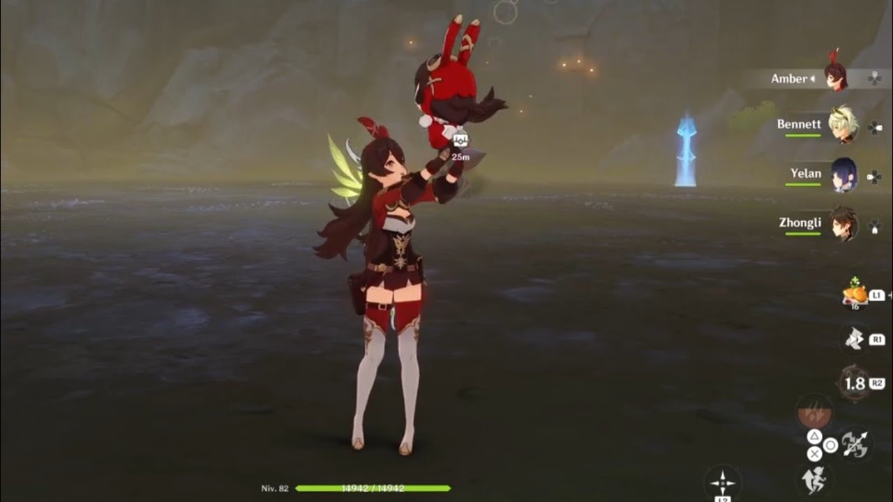 Genshin Impact Amber's Team - YouTube