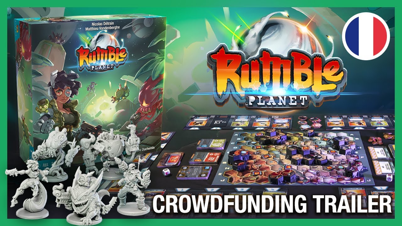 RUMBLE PLANET [BOARDGAMES] Trailer - YouTube