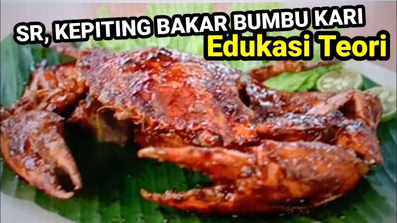 STANDARD RECIPE ⁉️ KEPITING BAKAR BUMBU KARI - YouTube