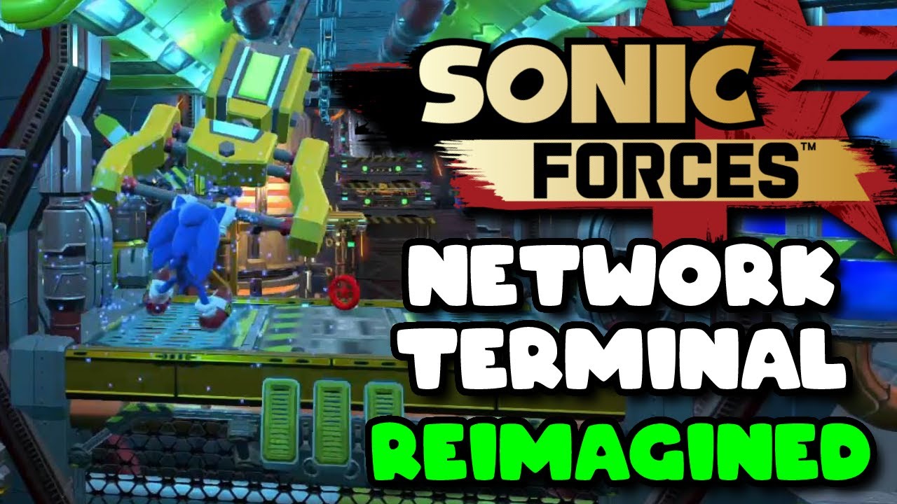 Sonic Forces Network Terminal But Even Better - YouTube