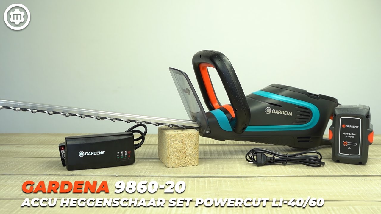 Gardena 9860-20 Accu Heggenschaar Set PowerCut Li-40/60 | Mastertools ...