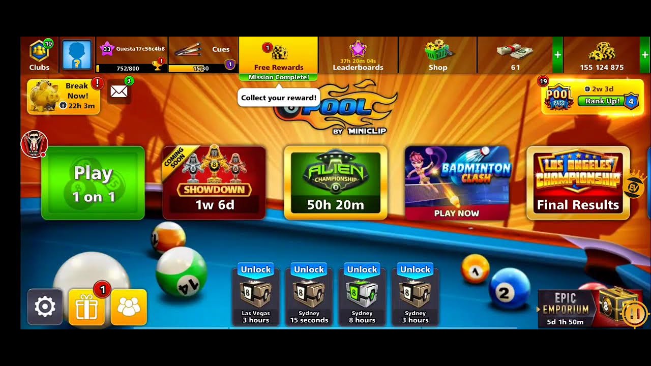 8 BALL POOL / 500m coins I'd giveaway / 100m acc giveaway / 6k special giveaway ️ - YouTube