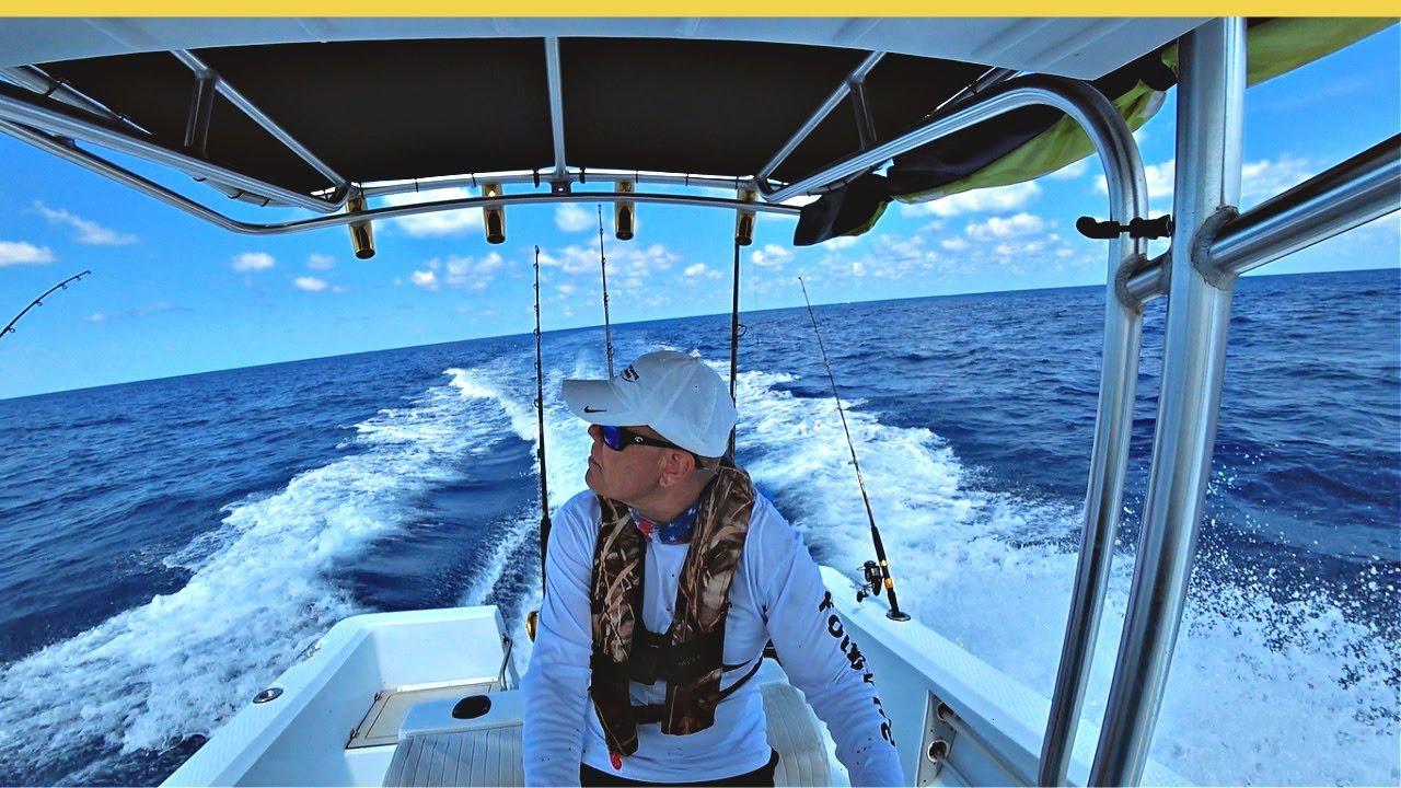 Offshore Trolling the Florida Keys - Solo - YouTube
