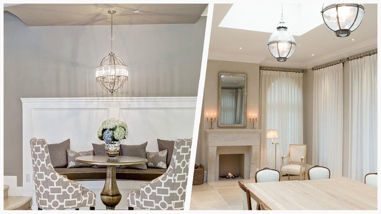 75 Limestone Floor Dining Room With Gray Walls Design Ideas You'll Love ...