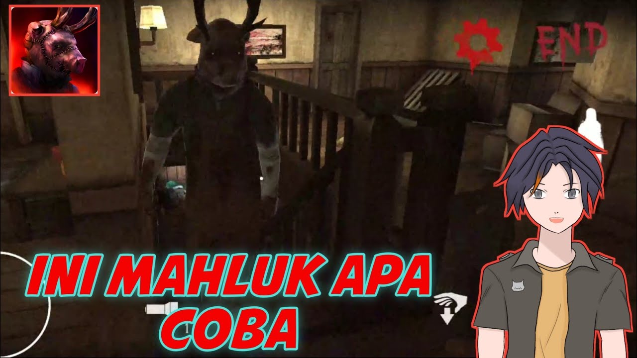 Dikejar sikopet pembunuh || Pig head vtuber Indonesia - YouTube