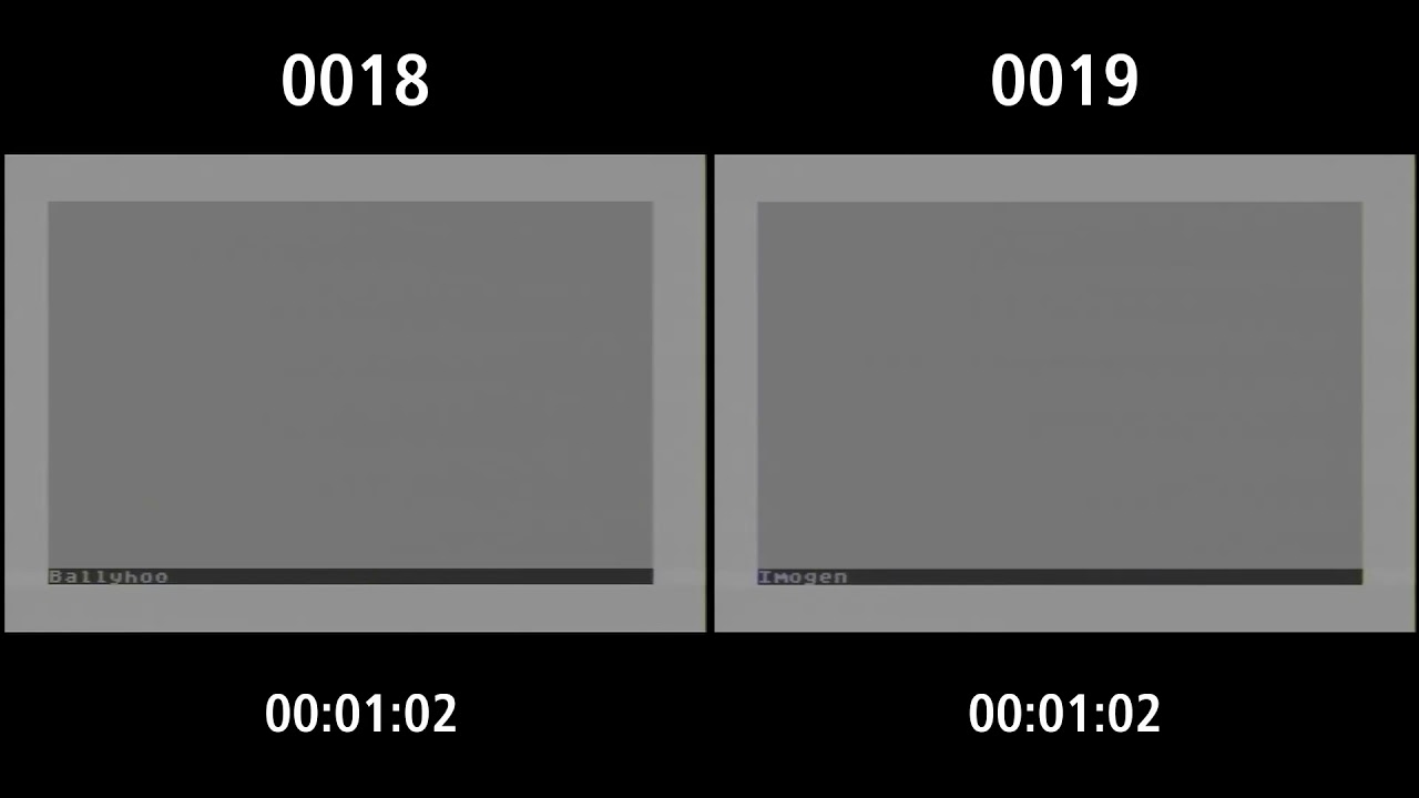 Atari AVGCART multicart - upcoming speedups in 0019 - YouTube