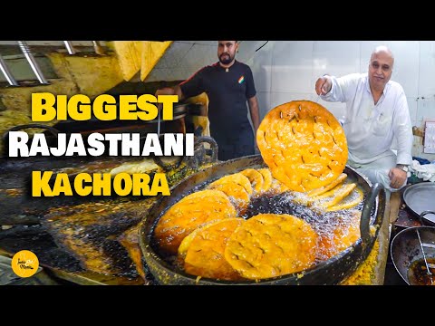 World's Biggest Chawannilal Ka Jumbo Size Kachora Bulk Making Rs. 150/- Only l Nasirabad Street Food