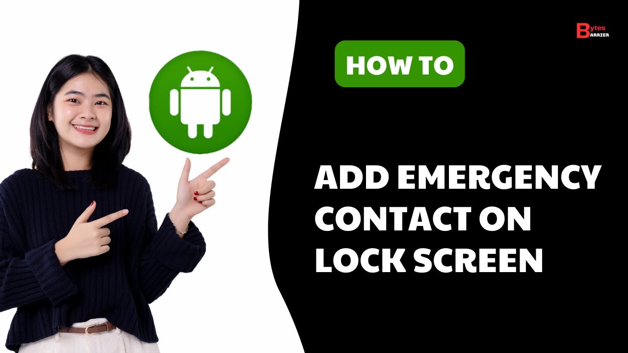How to Add Emergency Contact on Android Lock screen - YouTube
