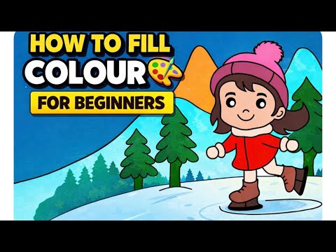How to Color Drawing Neatly For Beginners - YouTube
