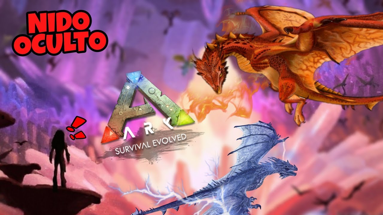 Ark Mapa Ragnarok WYVERN NIDO CUEVA SECRETA Ark Survival Evolved ...