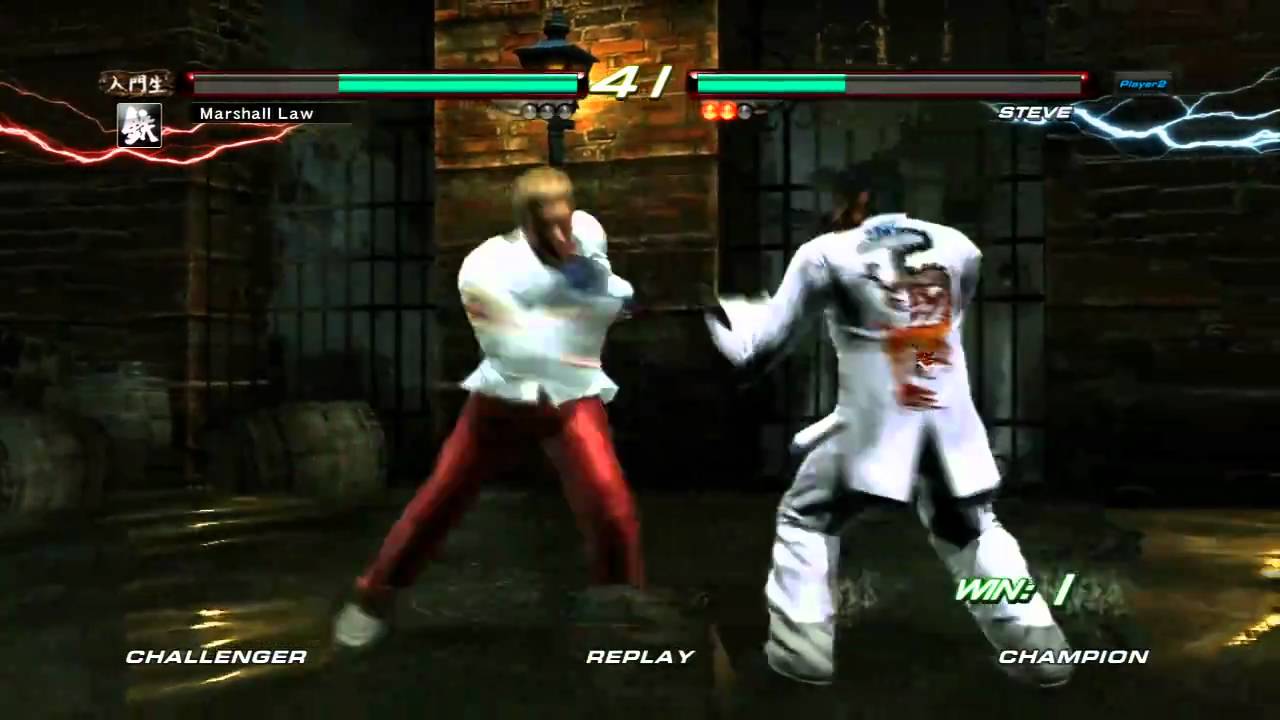 Tekken 6 - Rip [law] vs Nin [stv] - 1 - YouTube