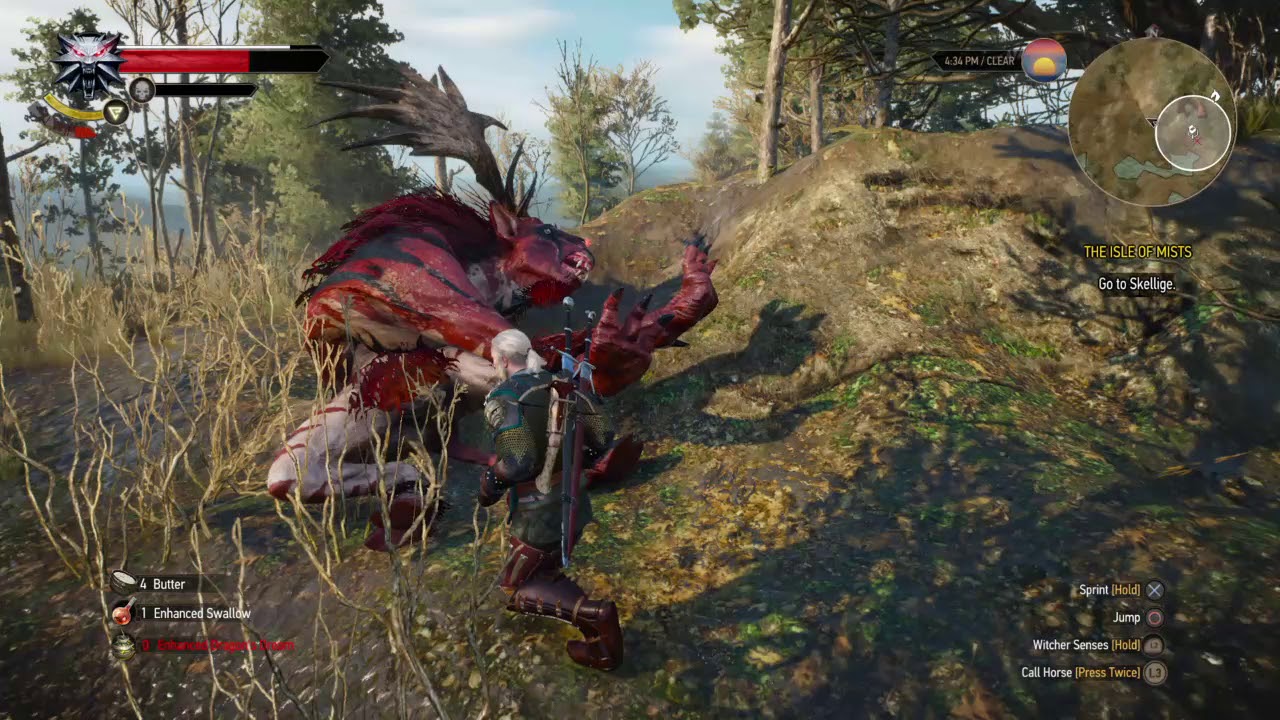 The Witcher 3: Wild Hunt – The Glitcher - YouTube