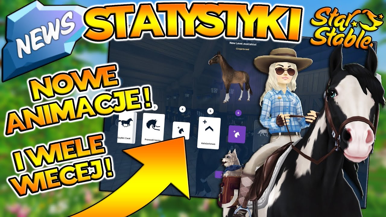 [SSO NEWS] STATYSTYKI oraz NOWE ANIMACJE DLA KONI! 🐎😱 Musisz to ...